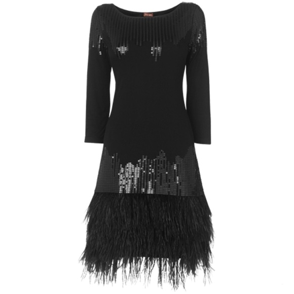 phase eight | Dresses | Phase Eight Black Cropped Sleeve Sequin Dress ...